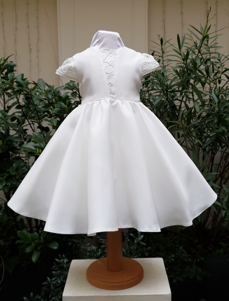 Robe de bapteme LENA ECRU – Edelweiss Paris